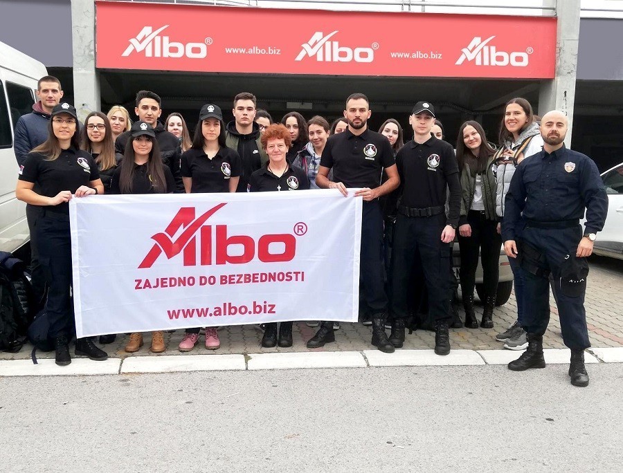 Albo - official sponsor of the third safety training of protection and ...