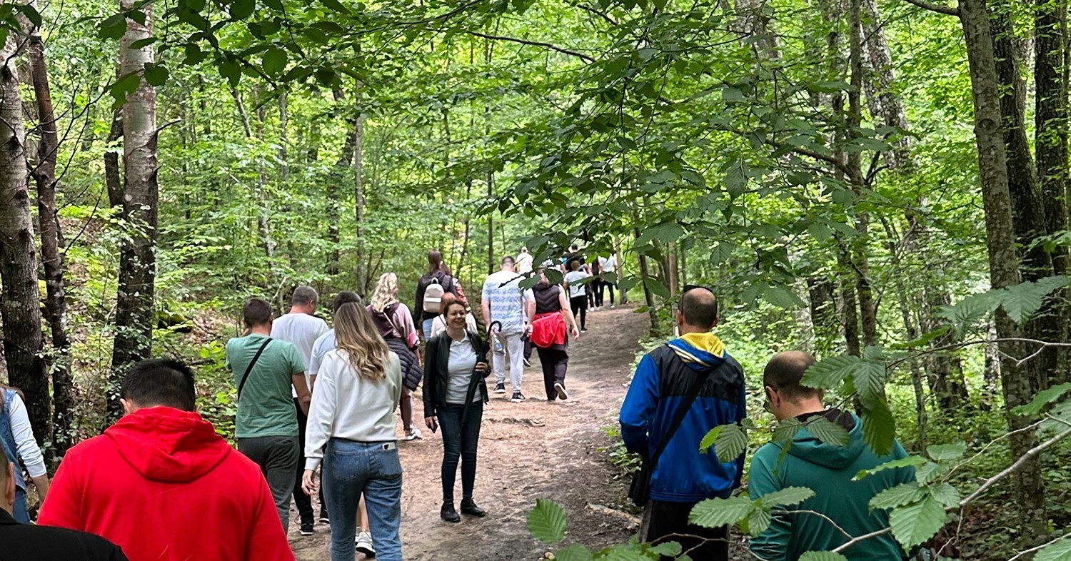Albo team building u Prolom banji | Albo lična zaštitna oprema